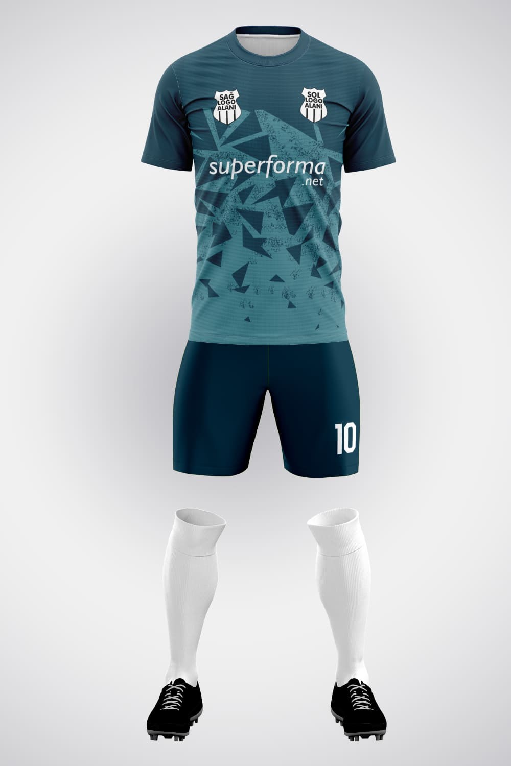 Yeşil Turkuaz 2026 Halı Saha Forma - Forma Yaptırma Halı Saha Forma